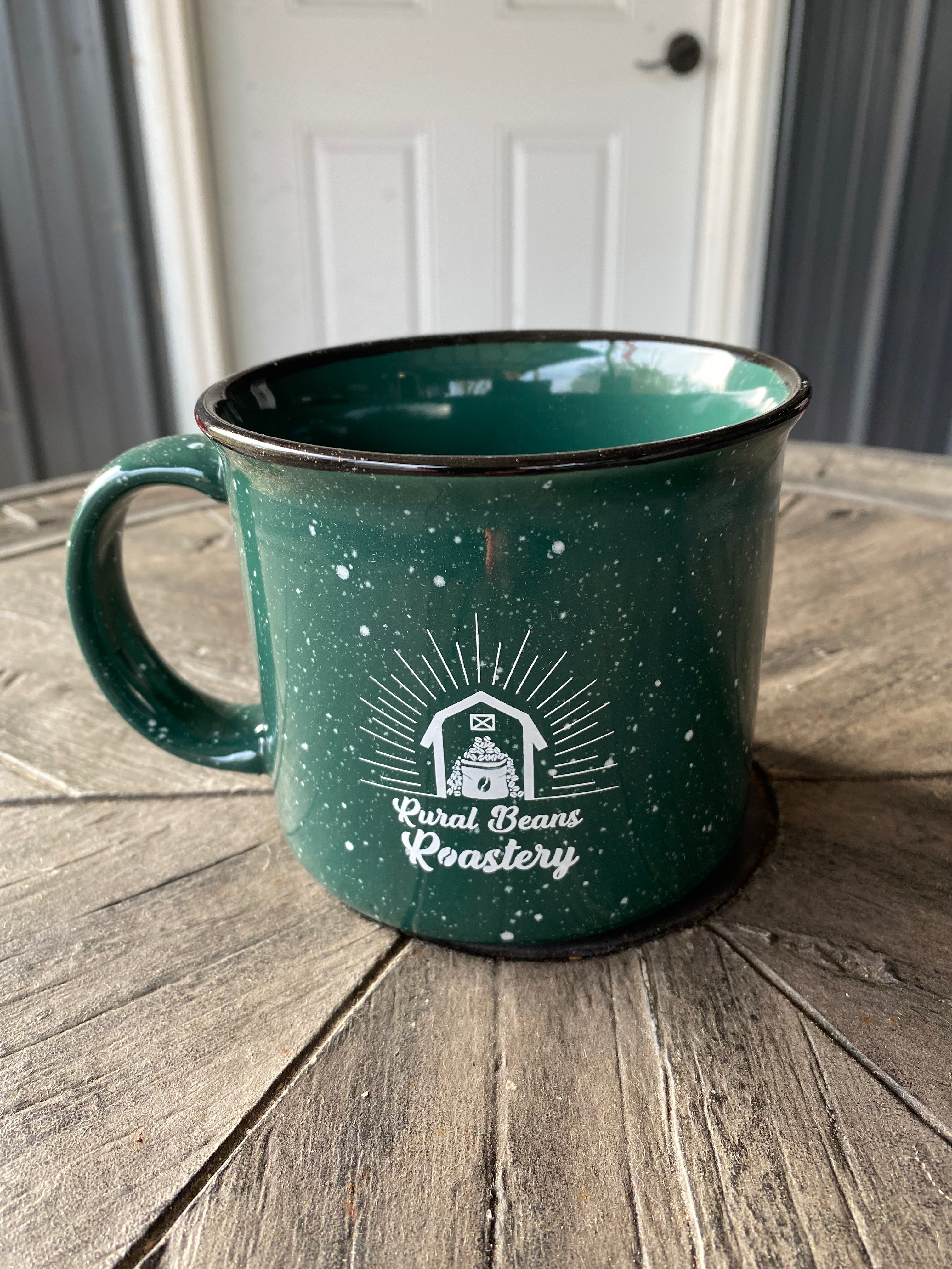 RBR Campfire Mug (Forest Green) – Rural Beans Roastery